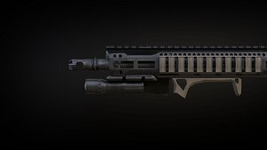 Free Beretta Storm Assault Rifle 3D - TurboSquid 1430700