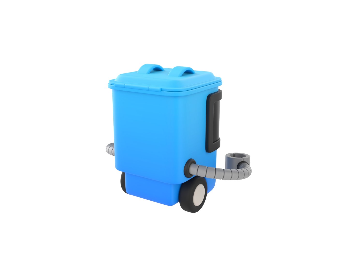 Character317 Trash Can Robot 3D Model - TurboSquid 2219275