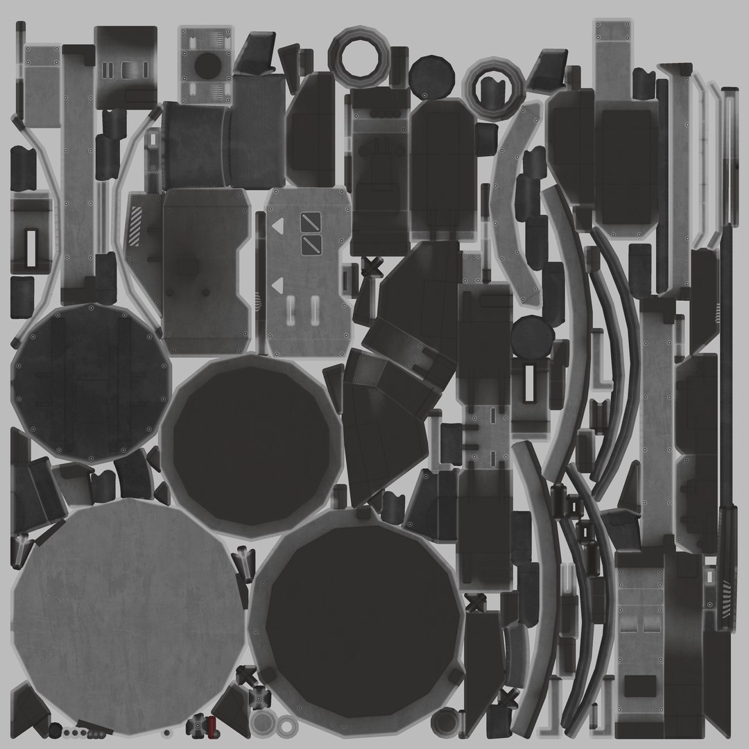 3D Prototype Turret Model - TurboSquid 2392559