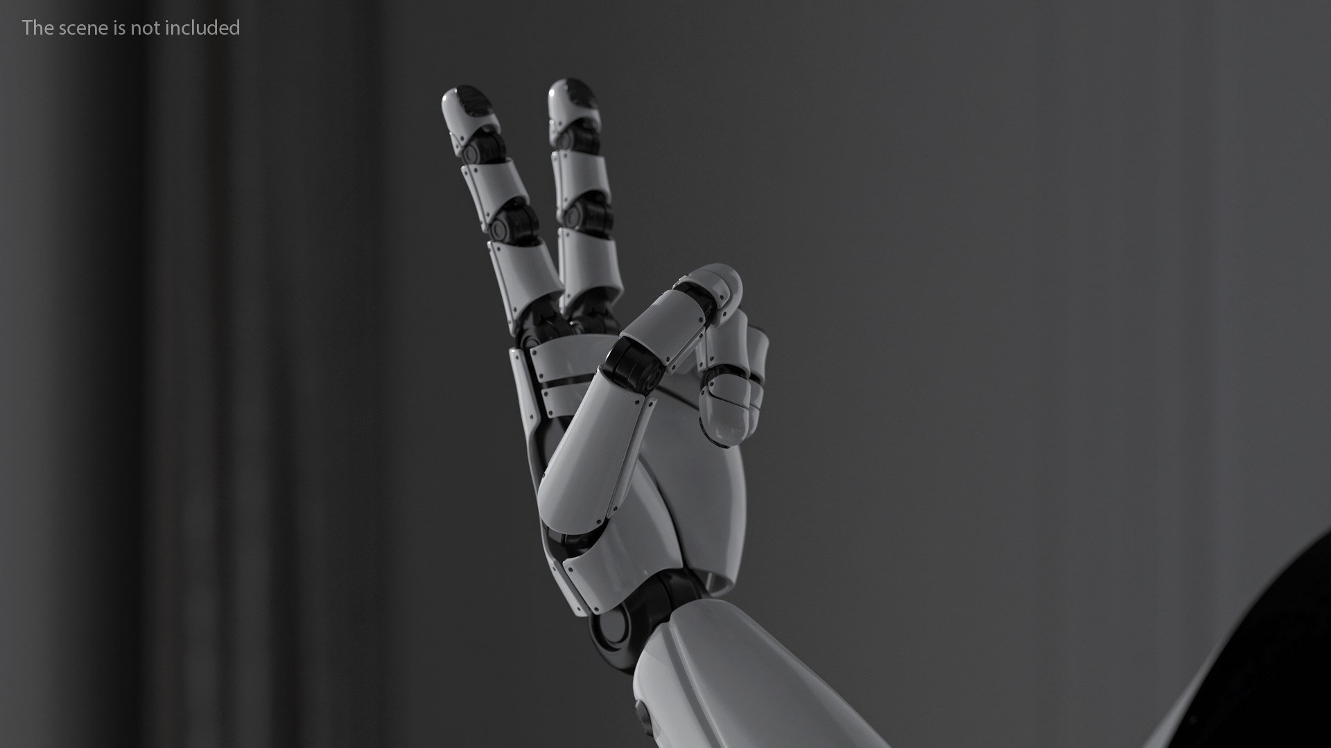 Robot Hand Two Finger Pose 3D Model - TurboSquid 2098272