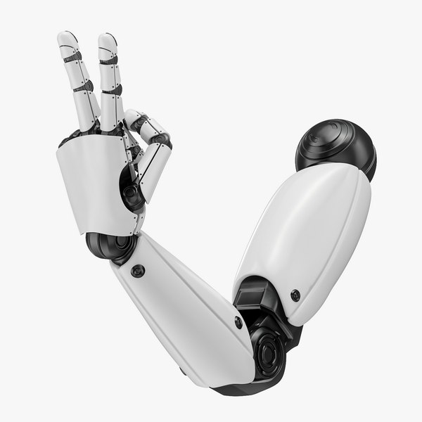 Robot Hand Two Finger Pose Modelo 3D - TurboSquid 2098272