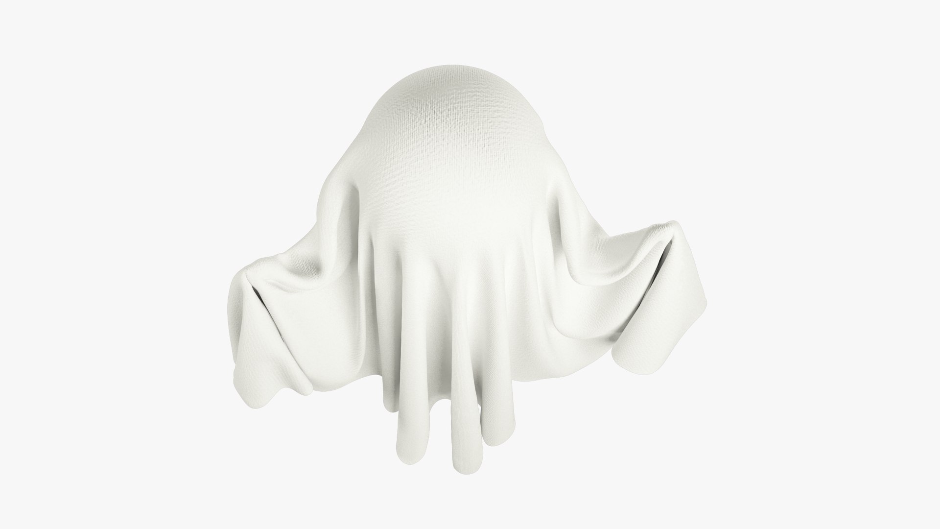 3D Funny Ghost Blank V3 - TurboSquid 1755976