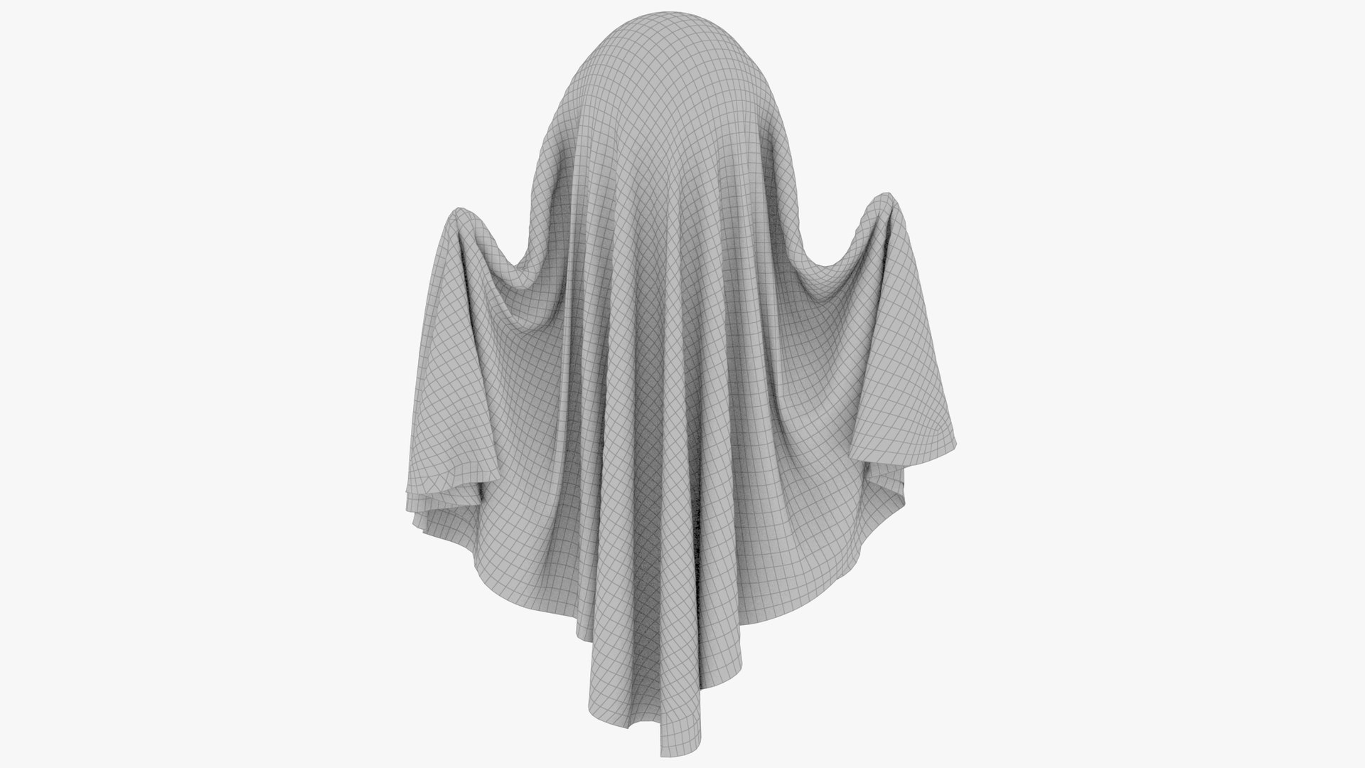 3D Funny Ghost Blank V3 - TurboSquid 1755976