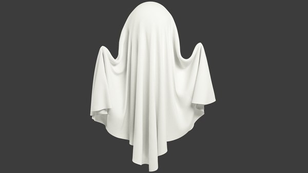 3D Funny Ghost Blank V3 - TurboSquid 1755976