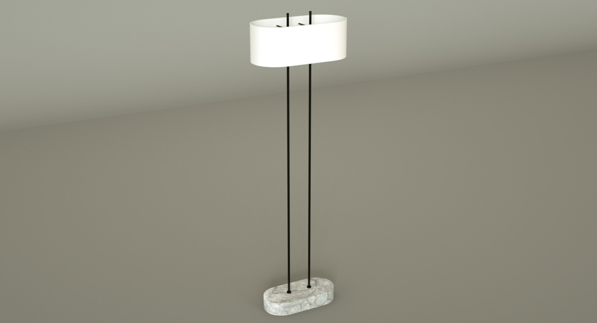 3D model shiro floor lamp - TurboSquid 1261258