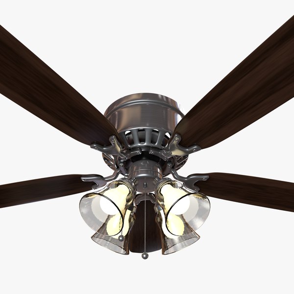 3D realistic ceiling fan lights - TurboSquid 1434601