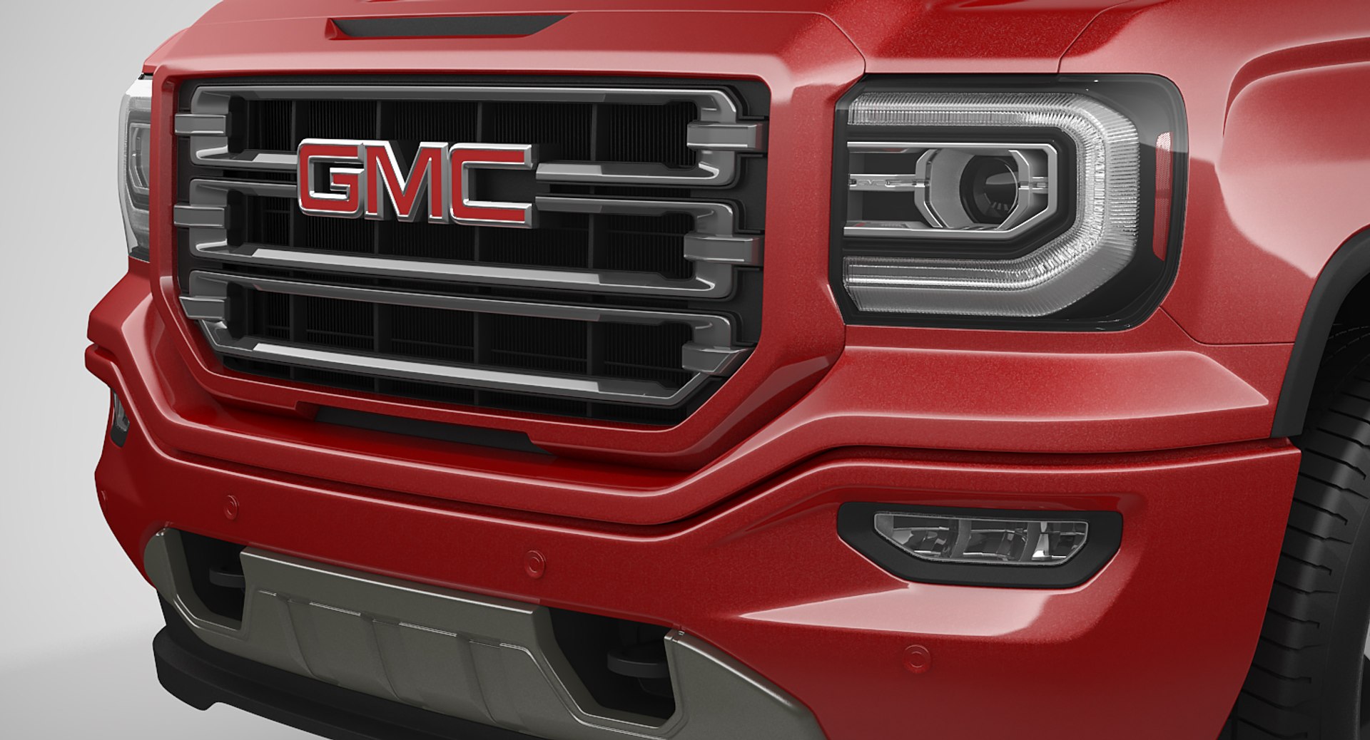 2017 Gmc Sierra 1500 3d Model