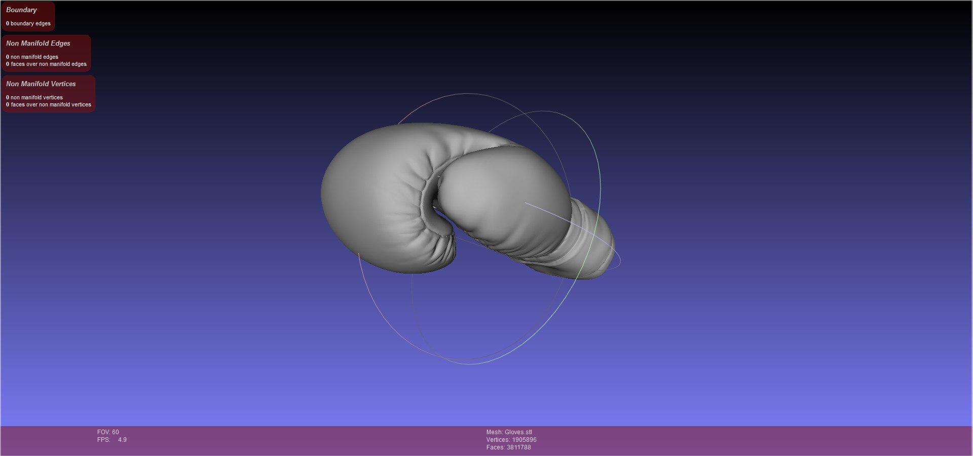 3d Model Boxing Glove Printing
