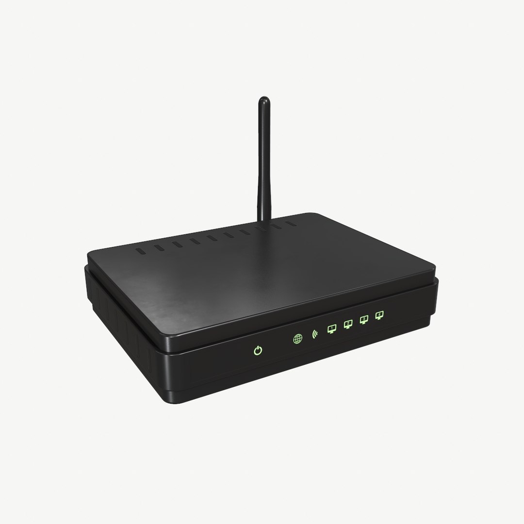 3D Model Wi-Fi Router - TurboSquid 1835680