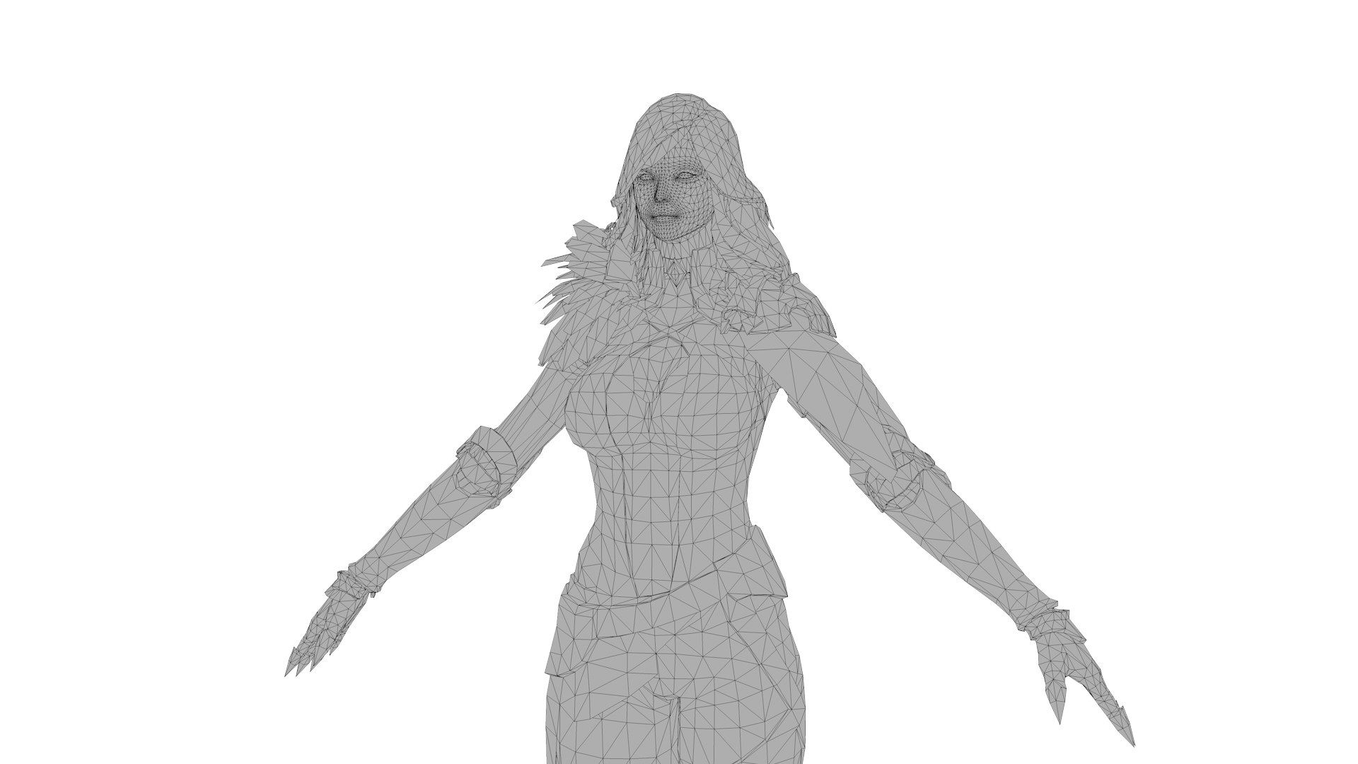 The Shadow Huntress 3D Model - TurboSquid 2365889