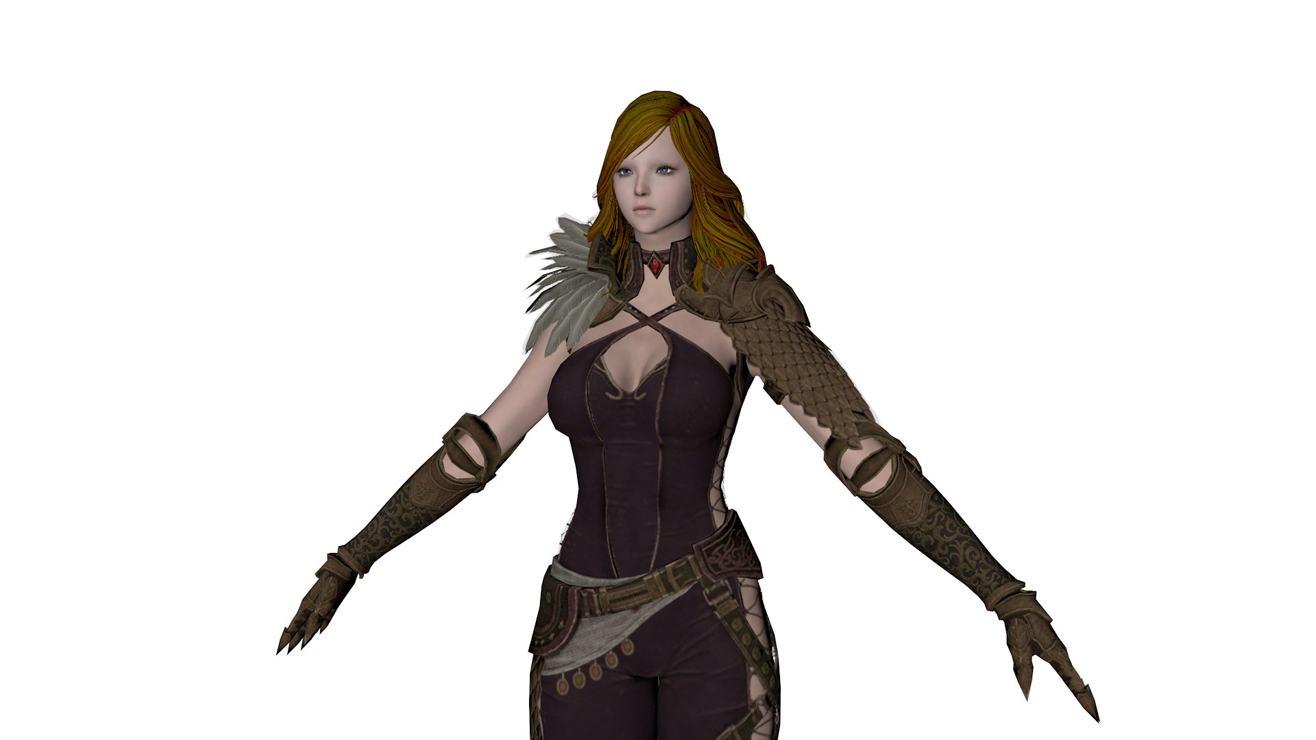The Shadow Huntress 3D Model - TurboSquid 2365889