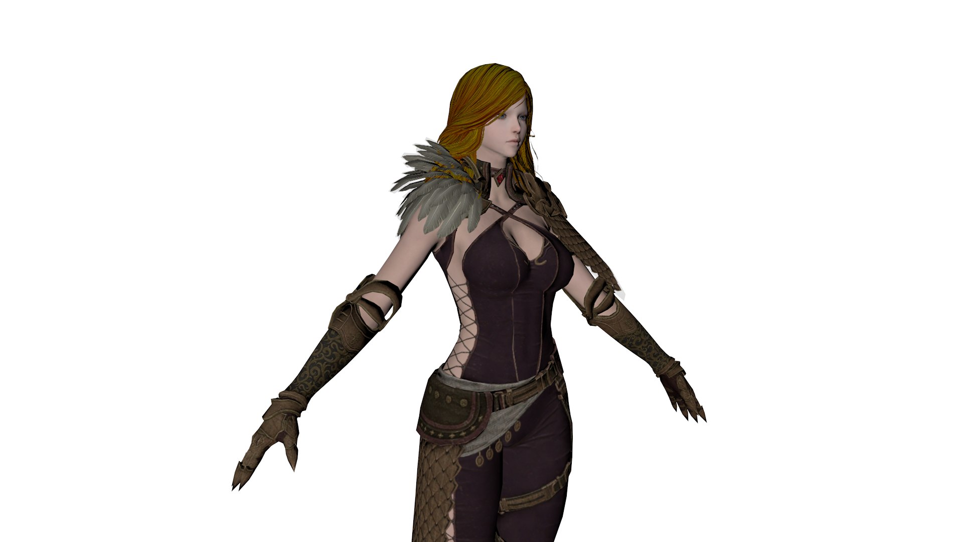 The Shadow Huntress 3D Model - TurboSquid 2365889