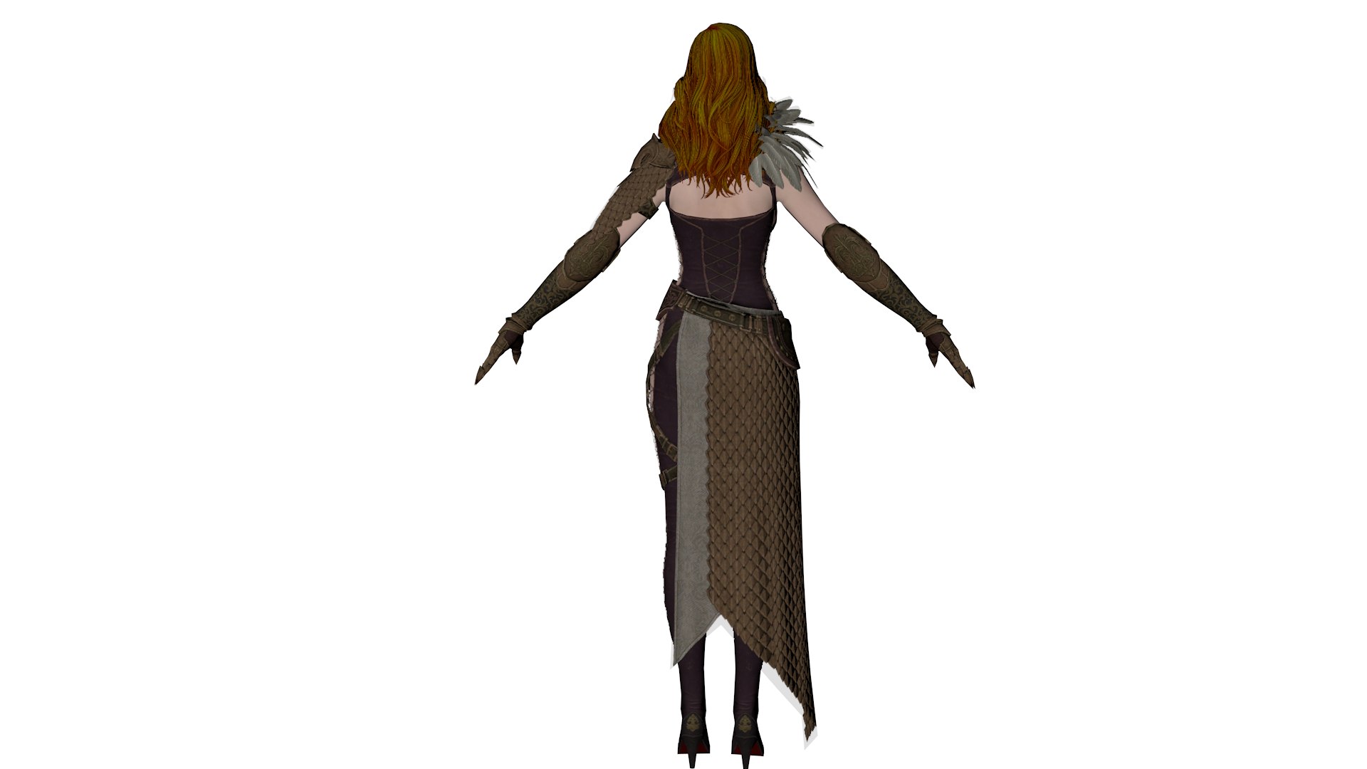 The Shadow Huntress 3D Model - TurboSquid 2365889