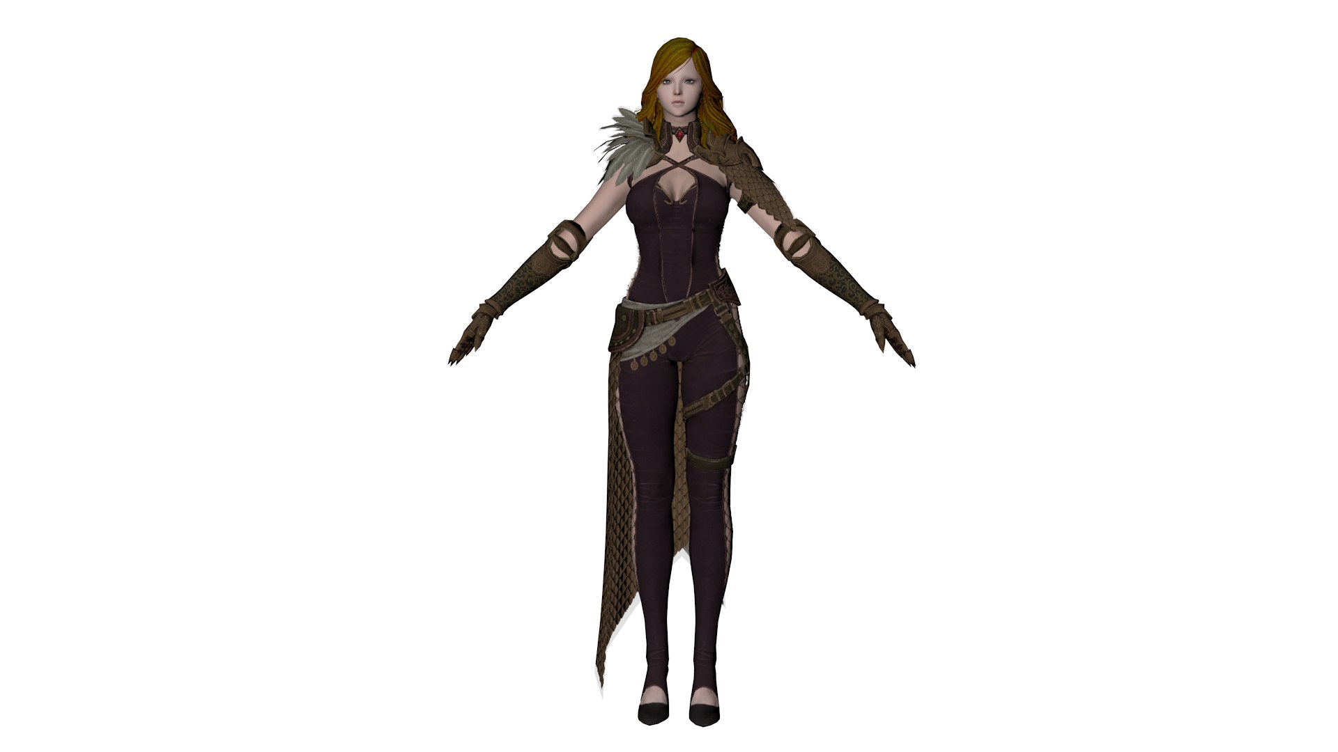 The Shadow Huntress 3D Model - TurboSquid 2365889