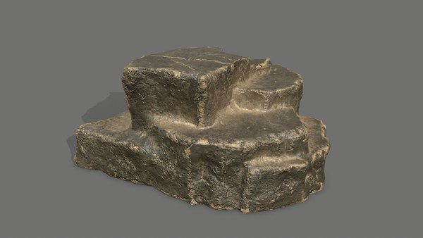 Stone rock 3D model - TurboSquid 1695503