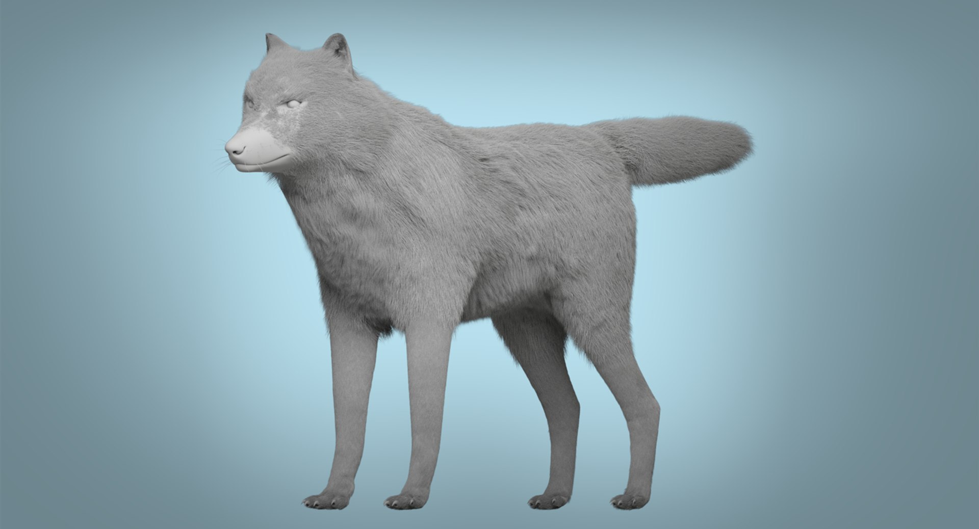 Wolf Rigged Blender 3D Model - TurboSquid 1182246