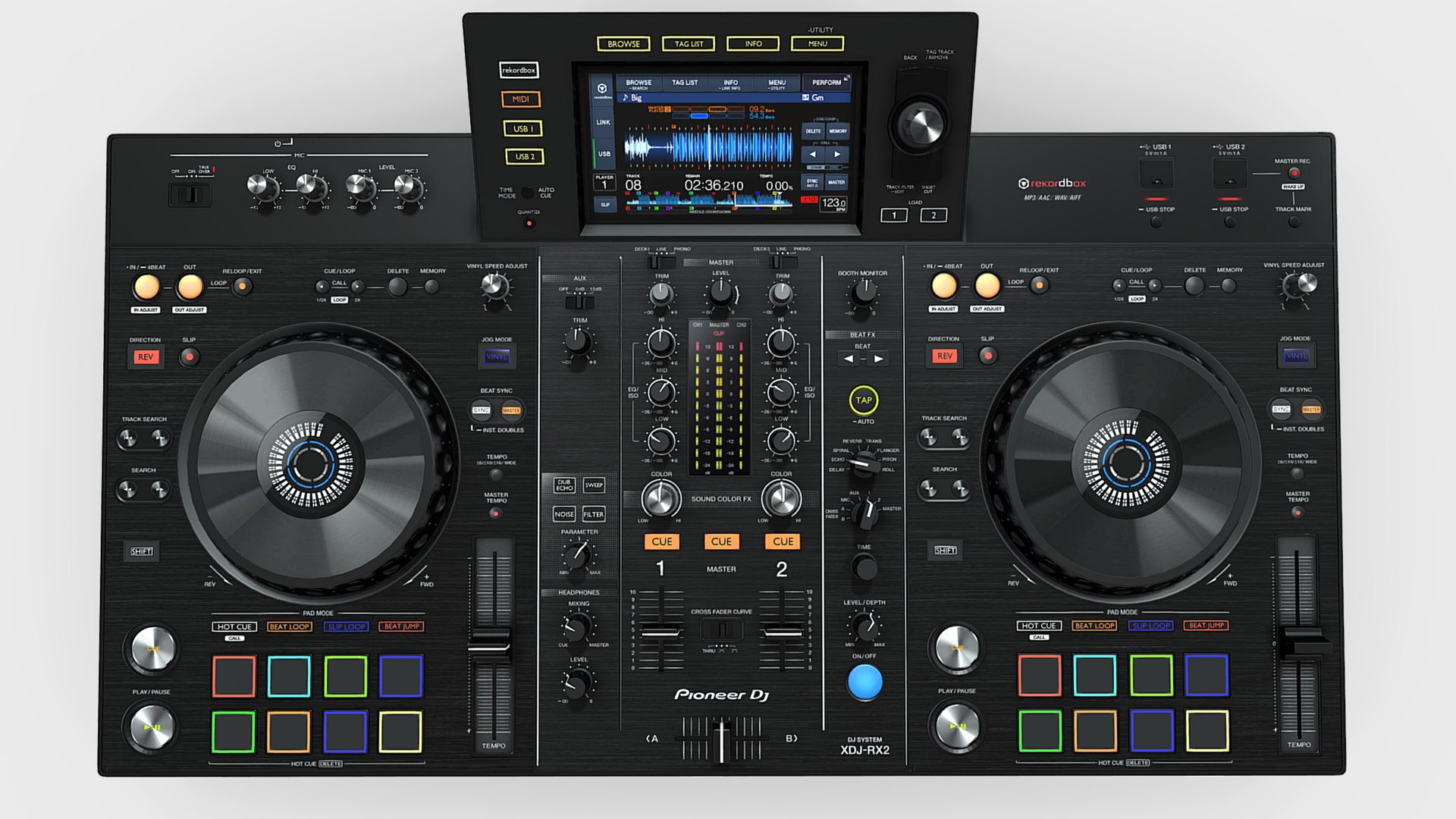 3D PIONEER XDJ-RX2 - TurboSquid 2013878