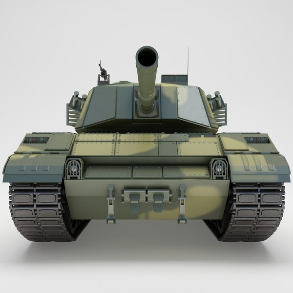 al-zarrar pakistan main battle tank 3d 3ds