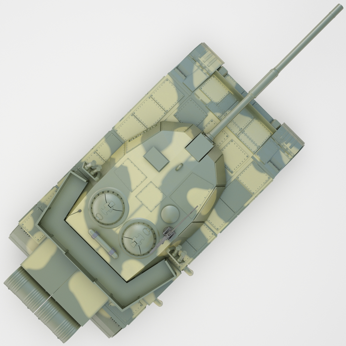 al-zarrar pakistan main battle tank 3d 3ds