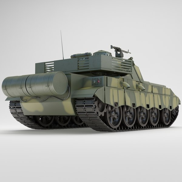 al-zarrar pakistan main battle tank 3d 3ds