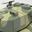Al-zarrar Pakistan Main Battle Tank 3d 3ds