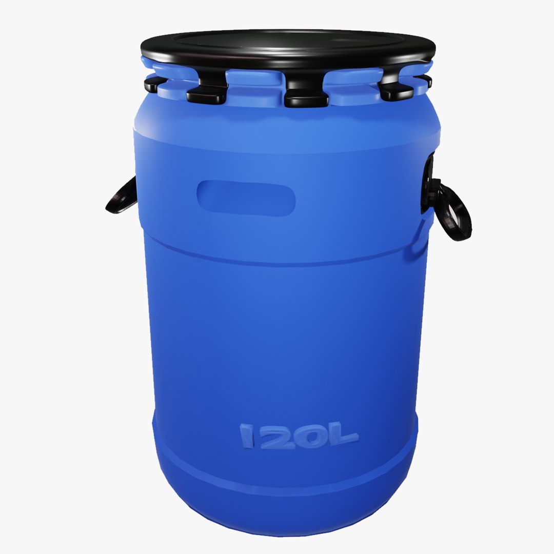 Gallon 120L 3D model - TurboSquid 2112082