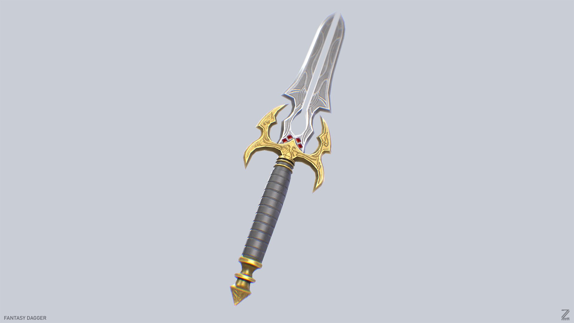 3D Fantasy Dagger - TurboSquid 2230852