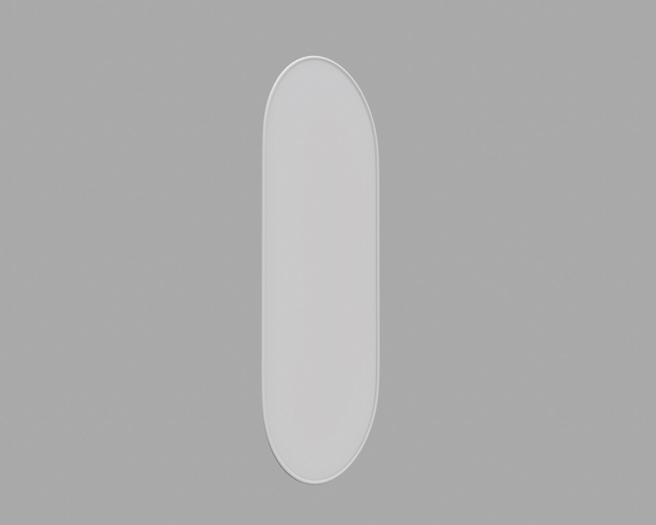 Capsule Shape Wall Mirror 3D Model - TurboSquid 1231994