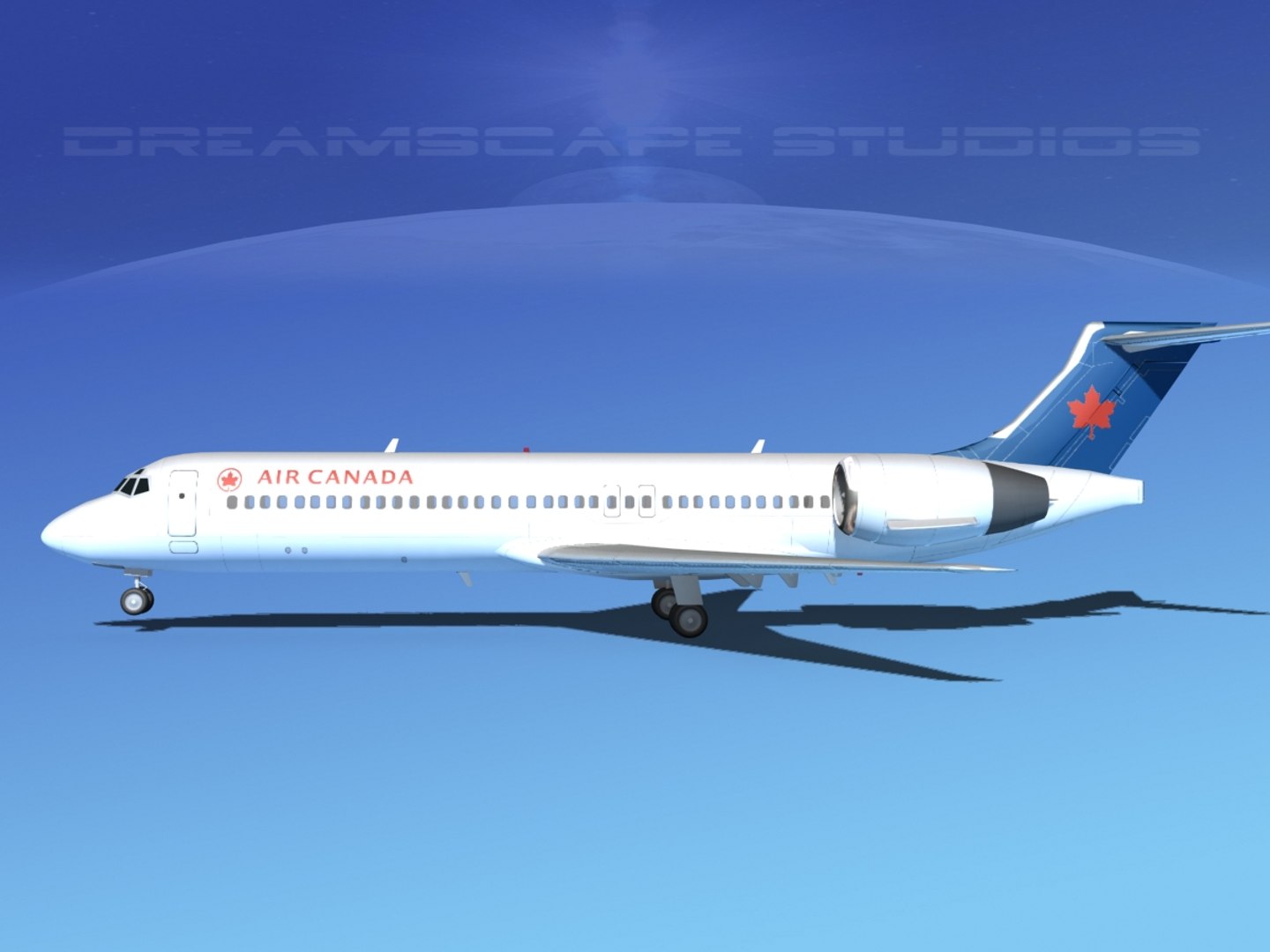 turbines boeing 717-200 717s 3ds