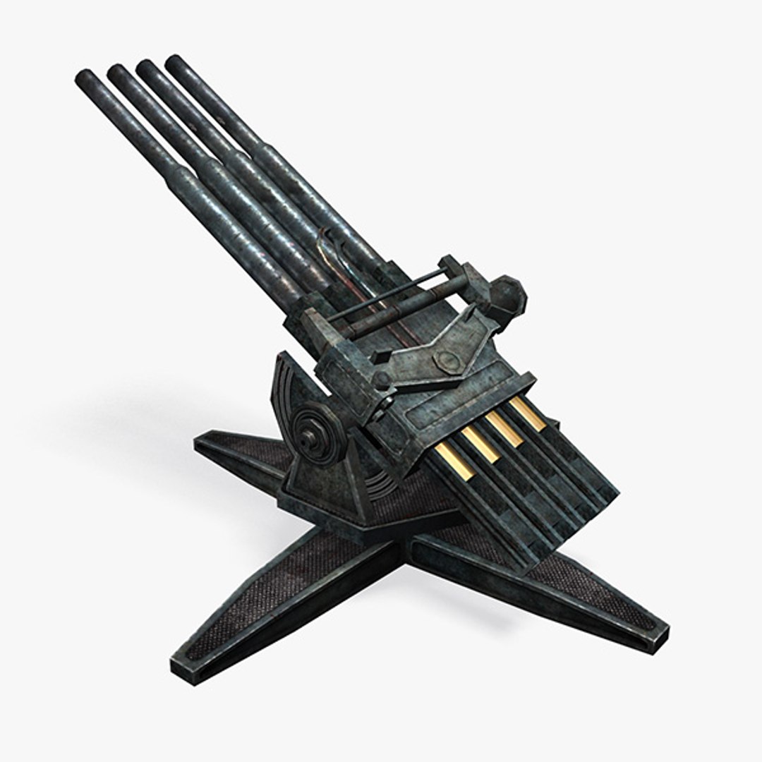 3d War Cannons