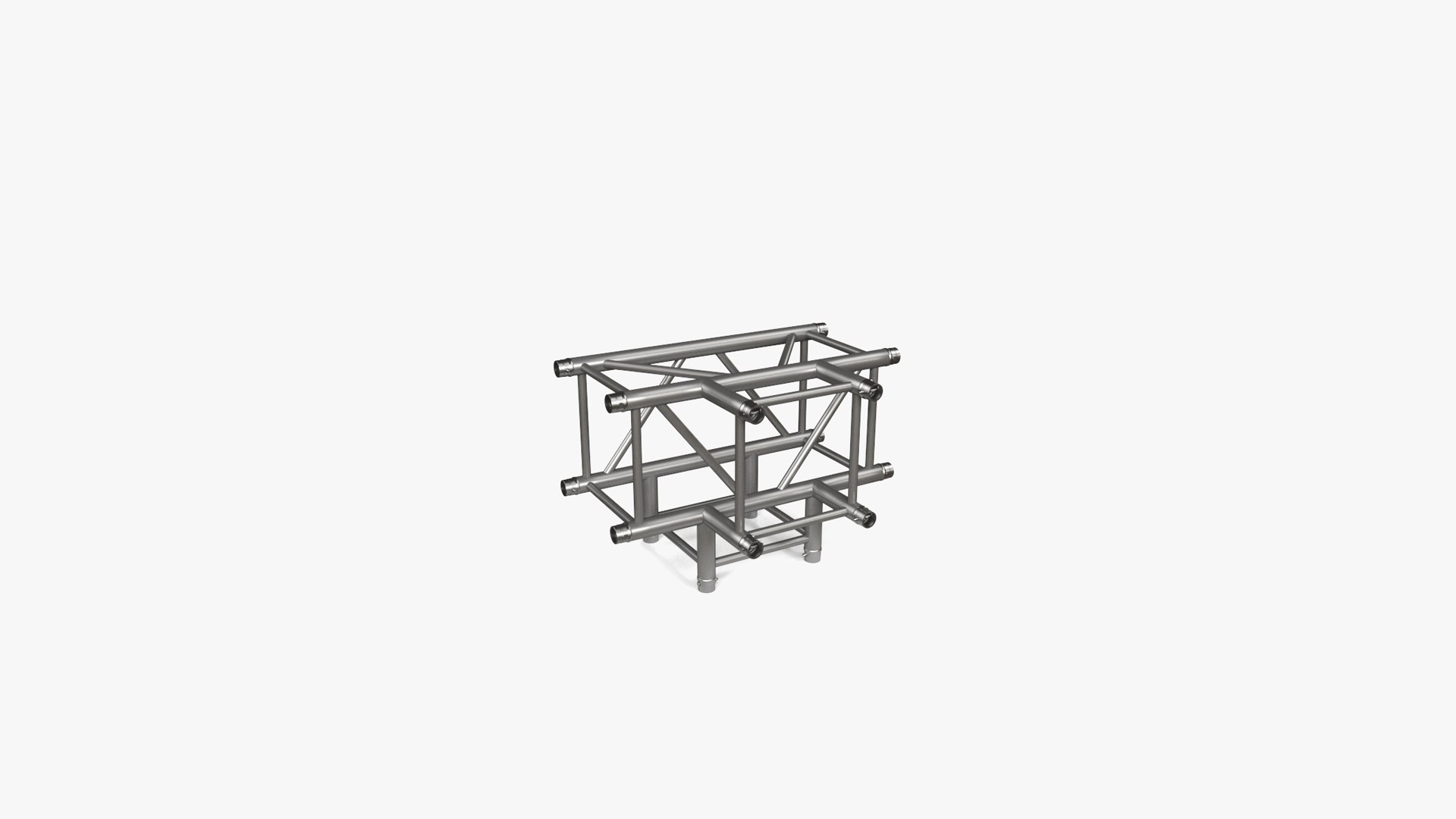 3D model Square Truss Straight A 40D K5 - TurboSquid 2042404