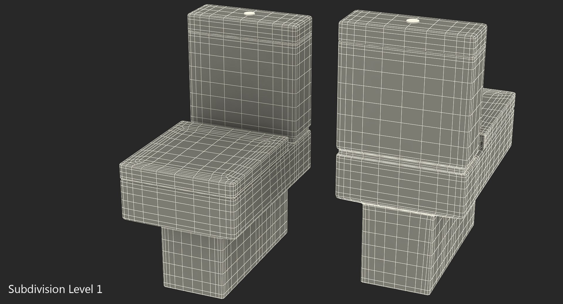 3D Model Modern Bathroom Toilet - TurboSquid 1215673