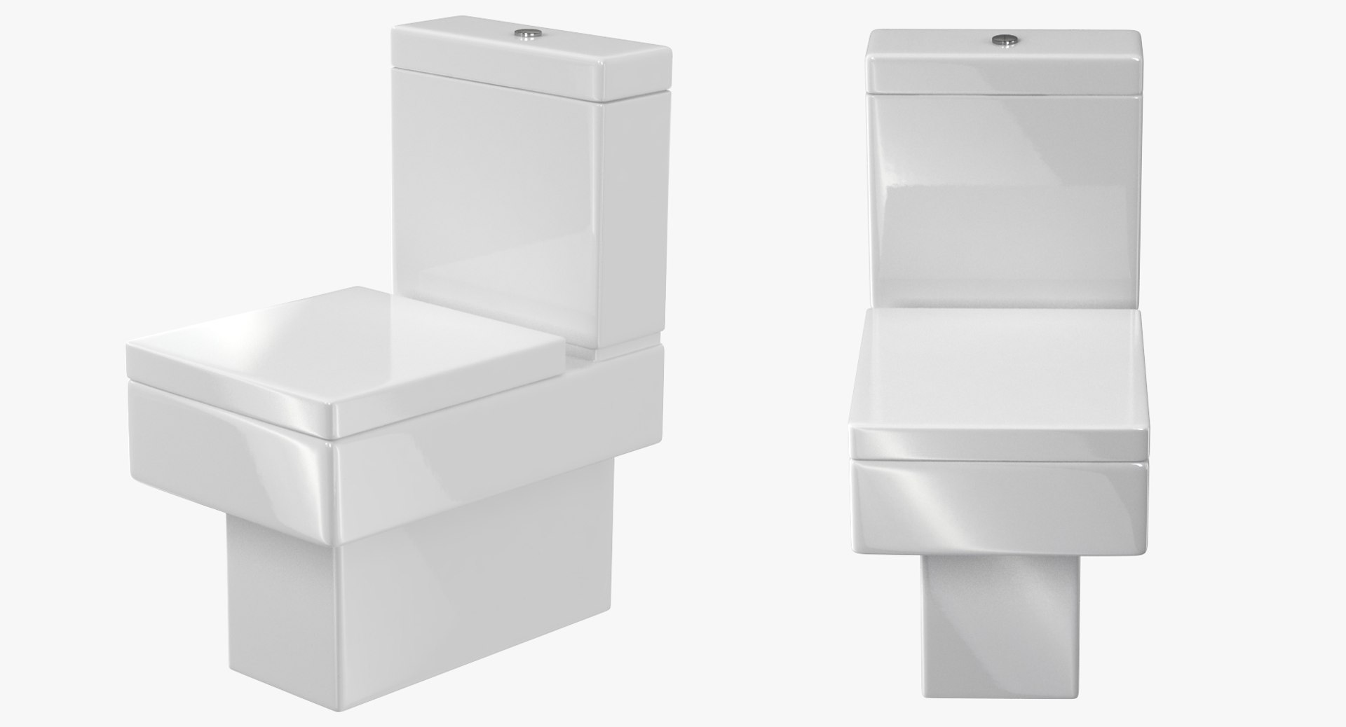 3D Model Modern Bathroom Toilet - TurboSquid 1215673