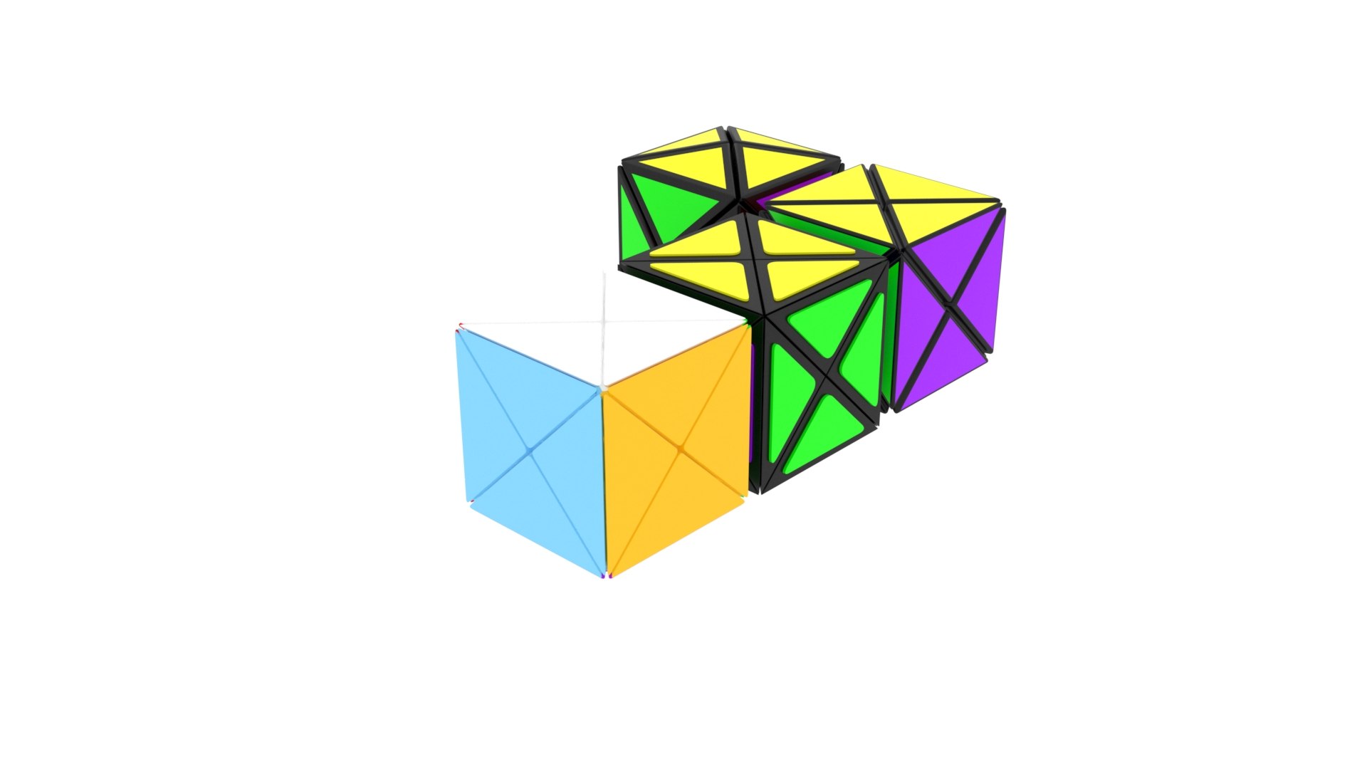 Dino Cubes Set 3D model - TurboSquid 1743810