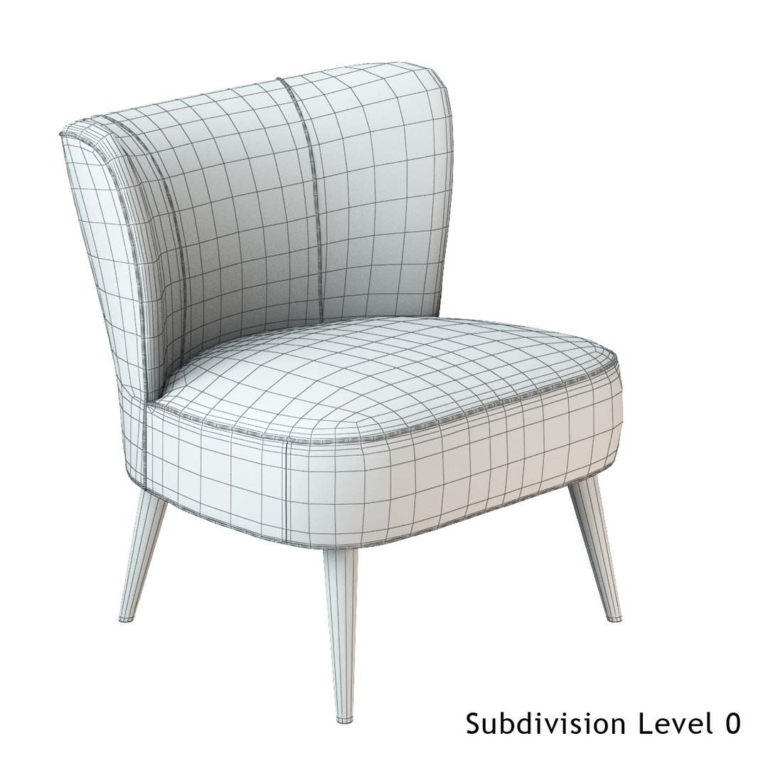 3D Model Perry-chair Chair - TurboSquid 1502132