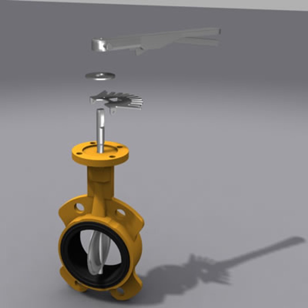 3d Valve Pack 1 Model