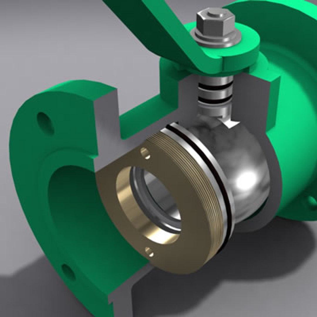 3d Valve Pack 1 Model