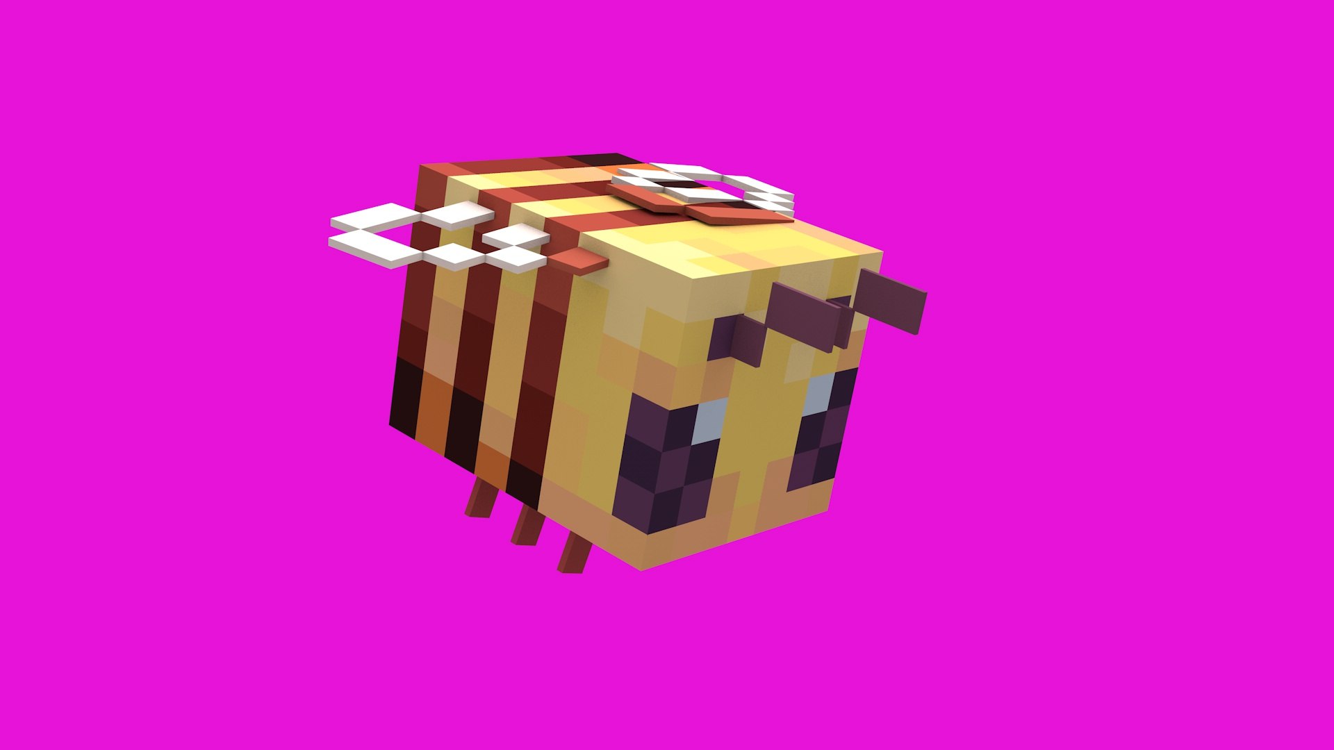Minecraft Bee Model - TurboSquid 1842717