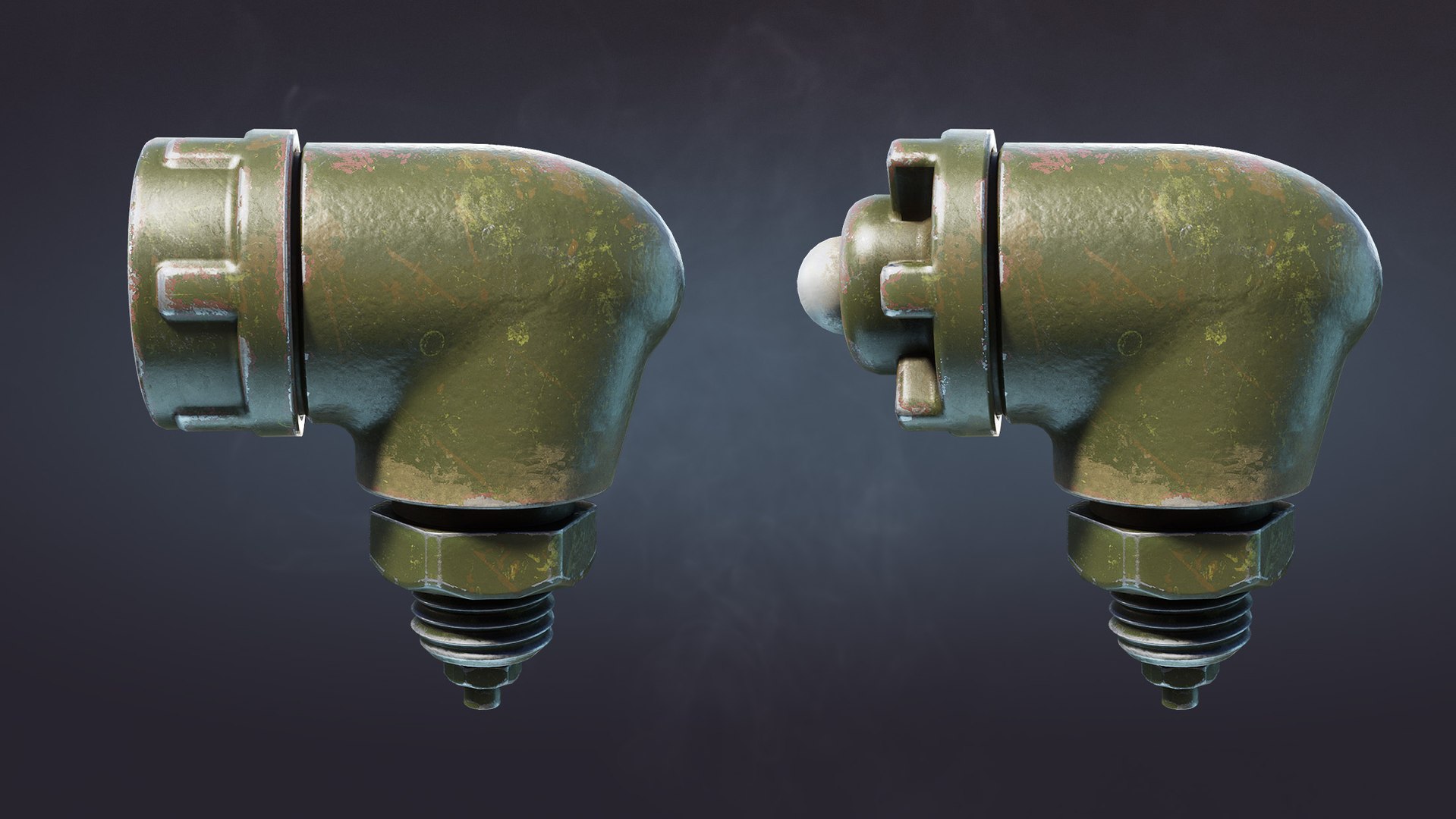 3D Gst-64 Lights Model - TurboSquid 1703981