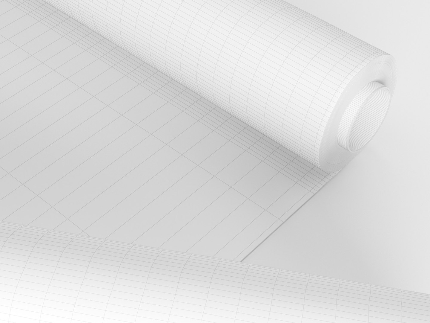 3D Fabric Rolls Model - TurboSquid 1450238