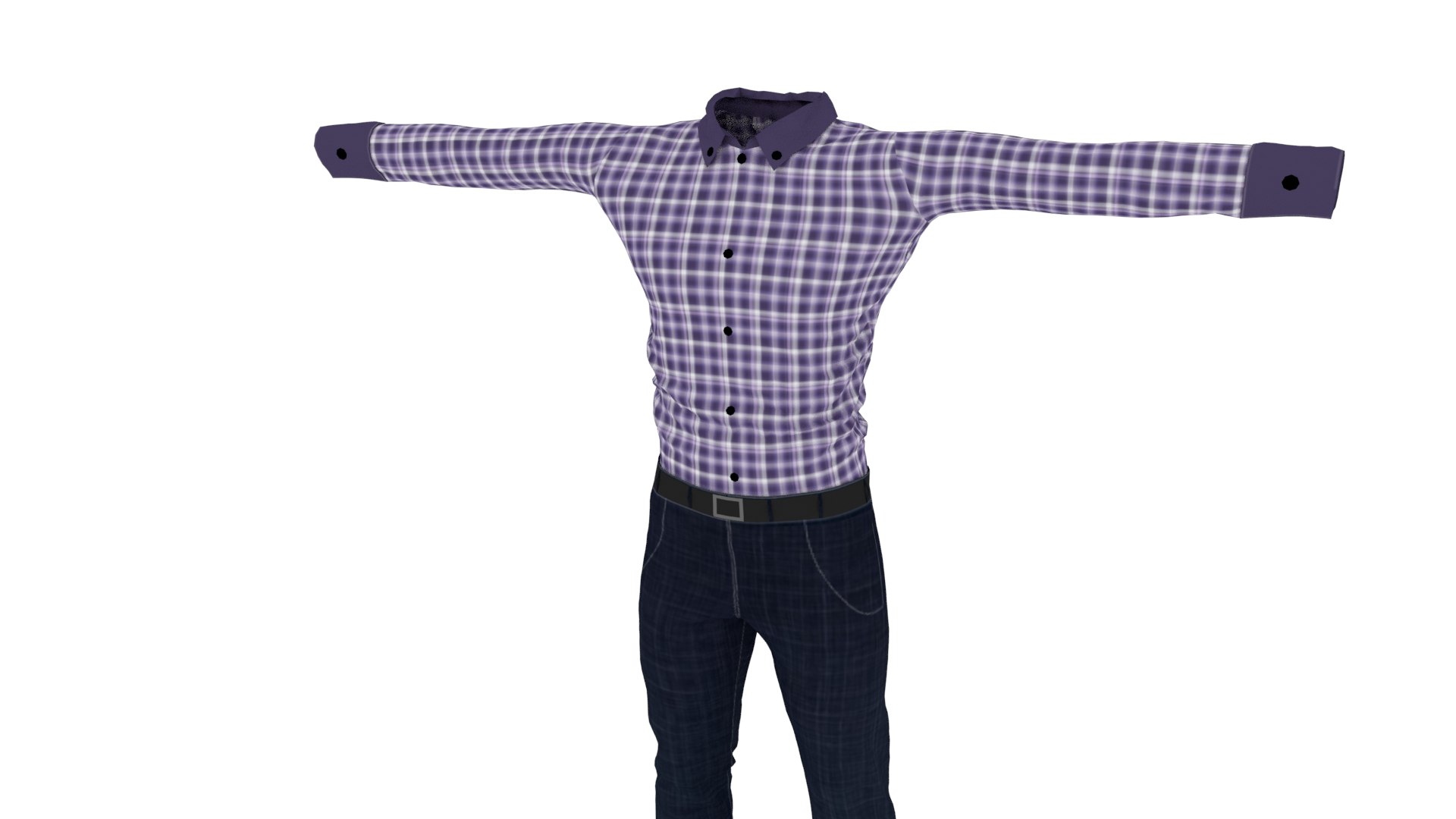 3D Man Clothing Model - TurboSquid 2109805