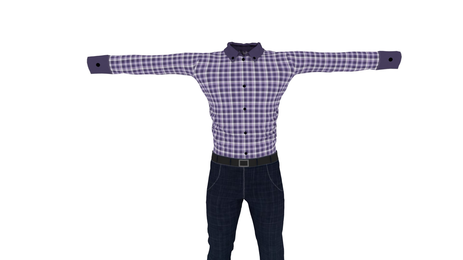 3D Man Clothing Model - TurboSquid 2109805