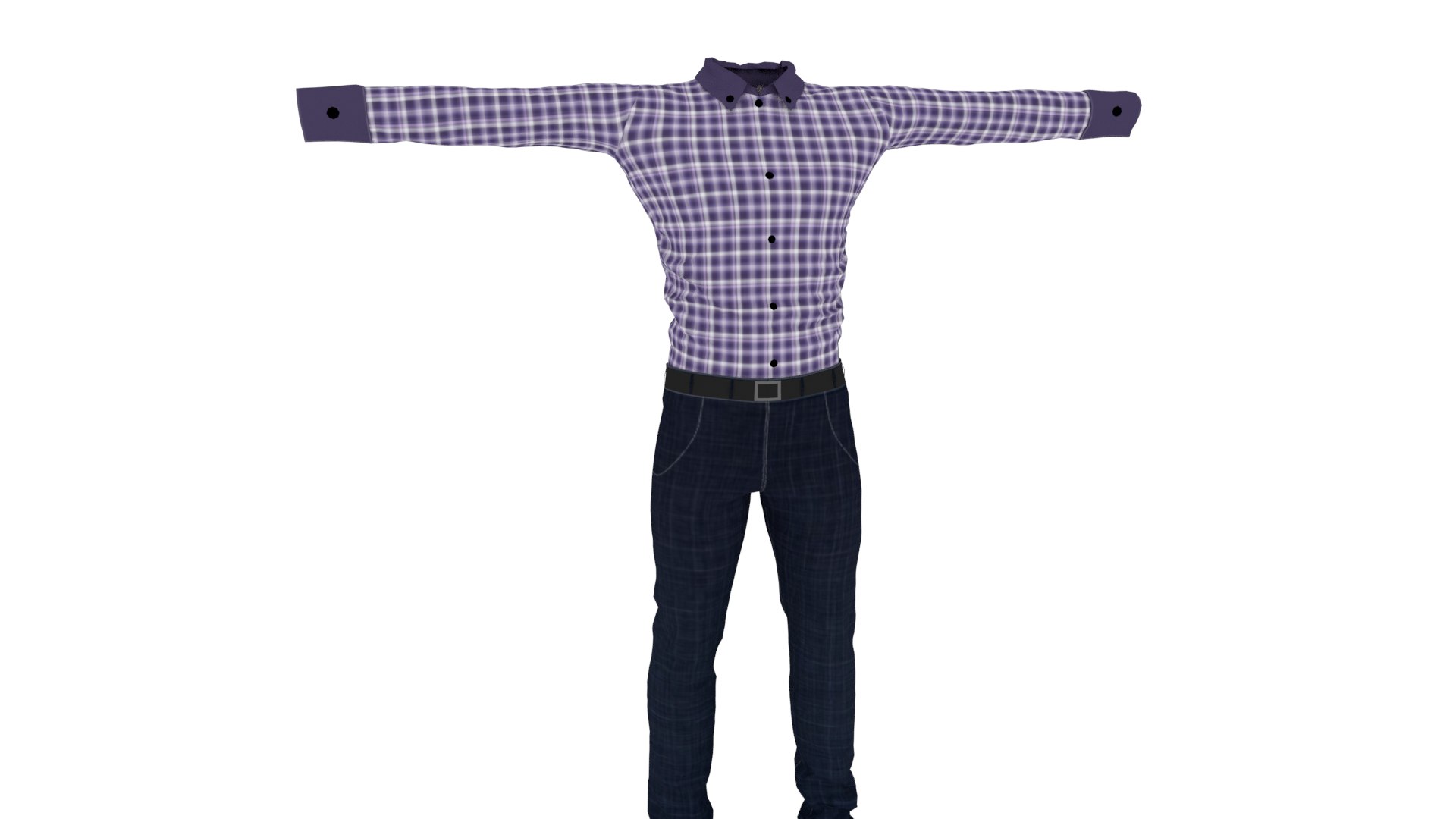 3D Man Clothing Model - TurboSquid 2109805