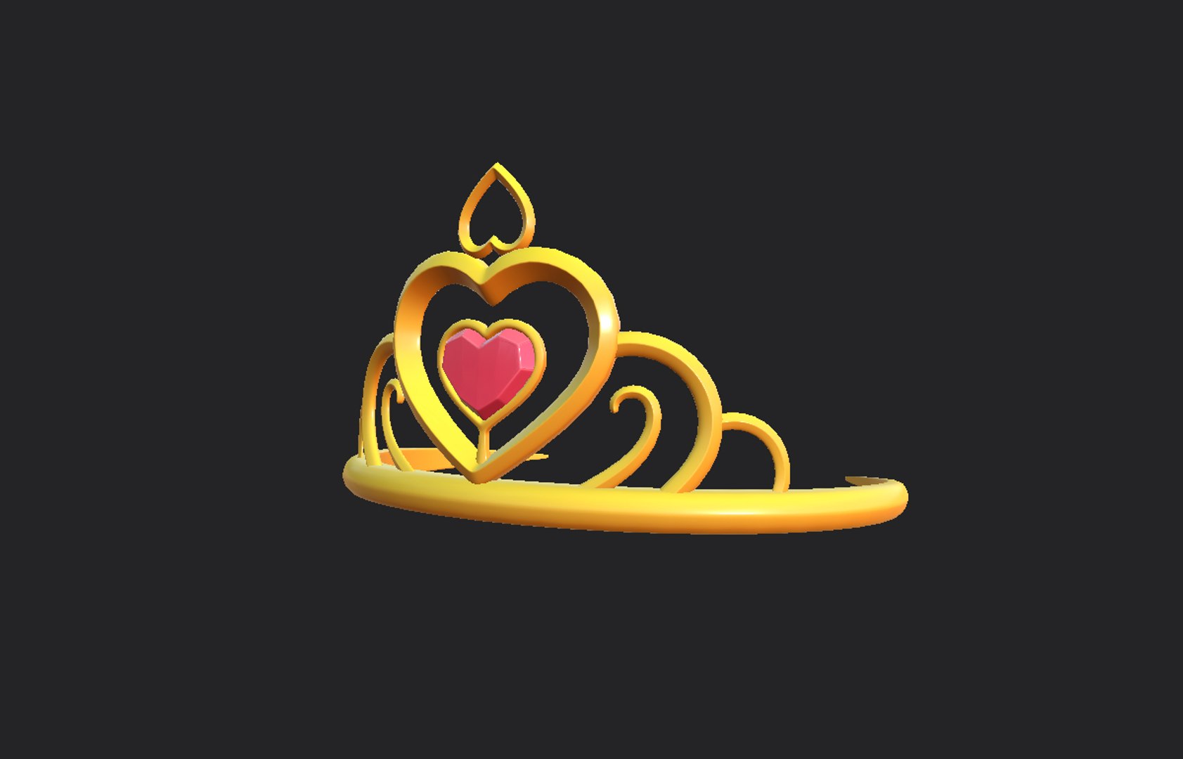 3D Princess Tiara - TurboSquid 1433894