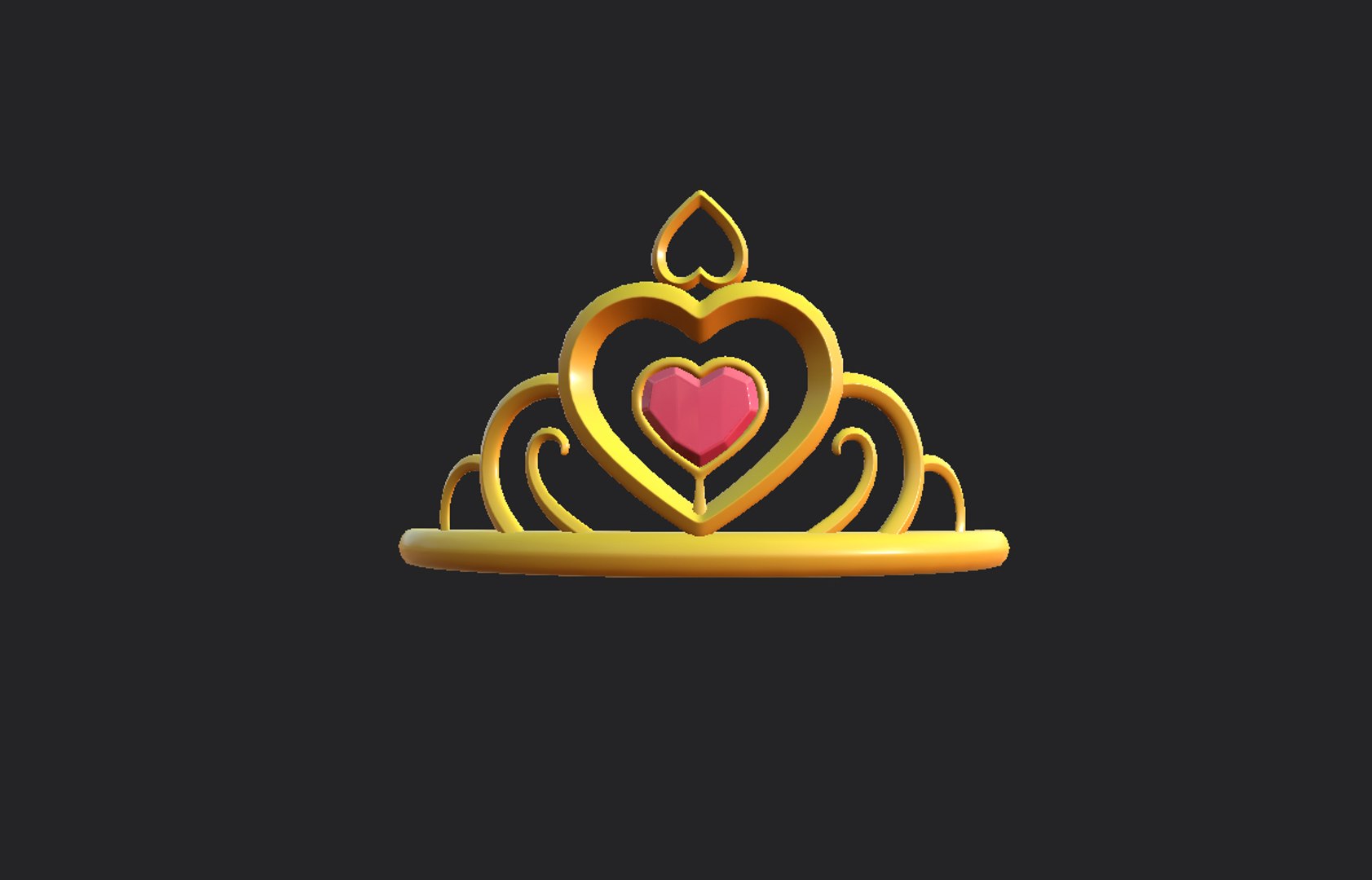 3D Princess Tiara - TurboSquid 1433894