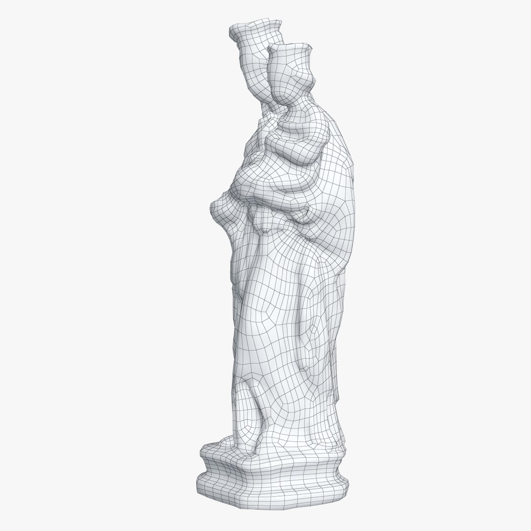 3d Santa Maria Jesus Baby Model