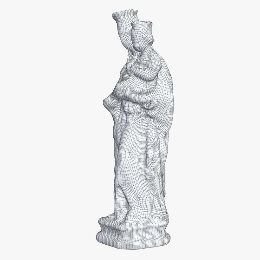 3d Santa Maria Jesus Baby Model