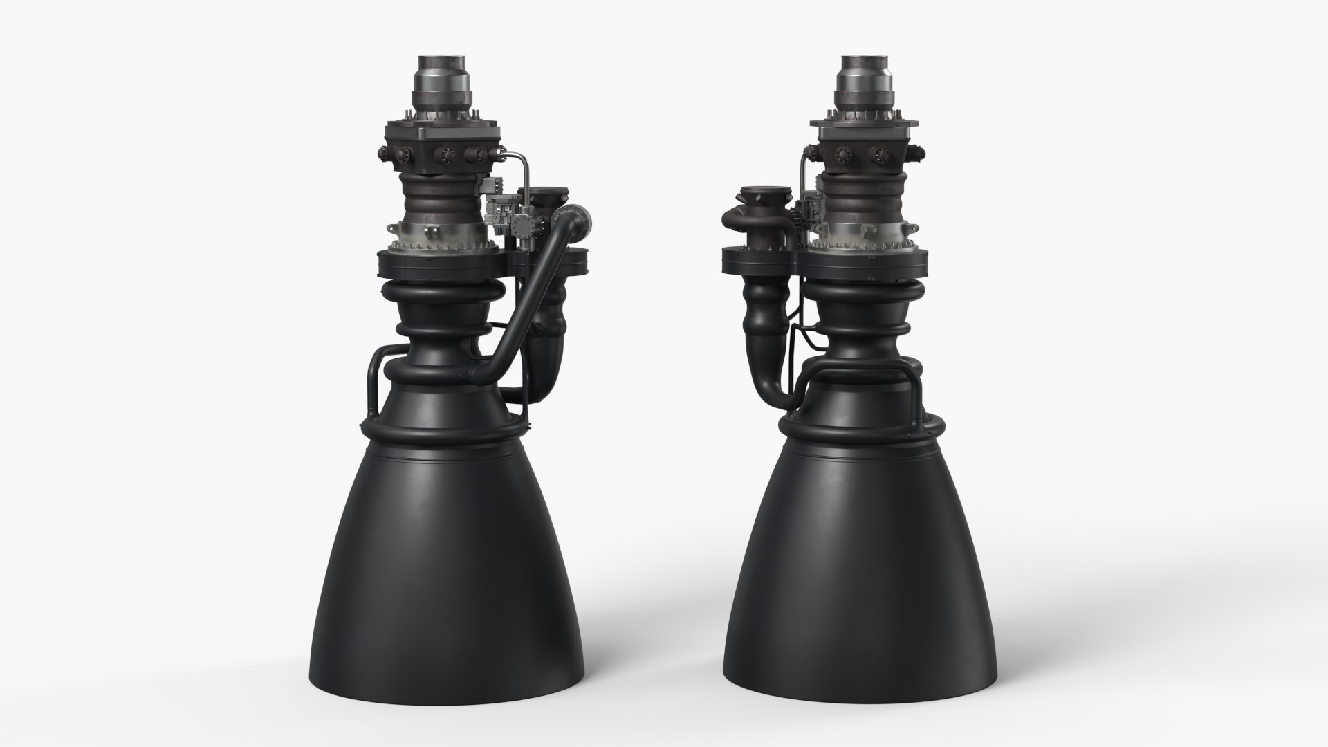 3D Modern Rocket Engine - TurboSquid 2391854