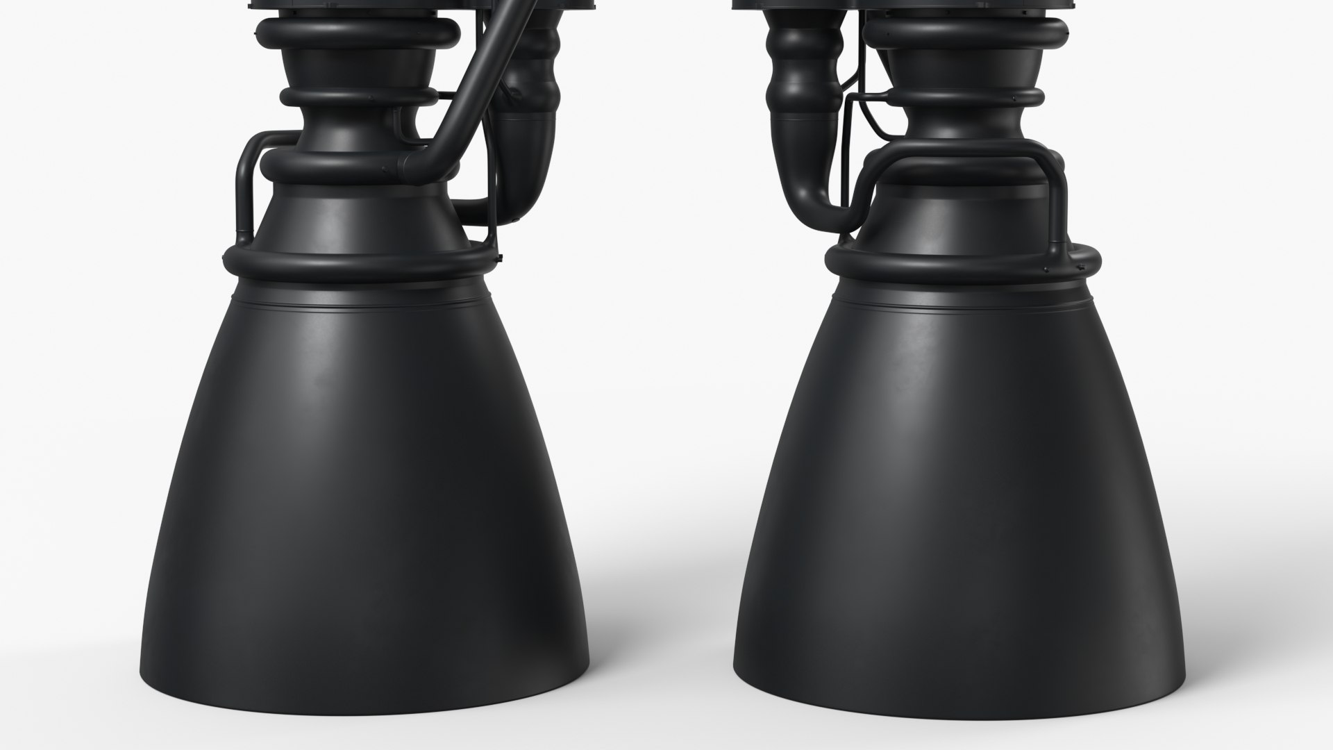 3D Modern Rocket Engine - TurboSquid 2391854