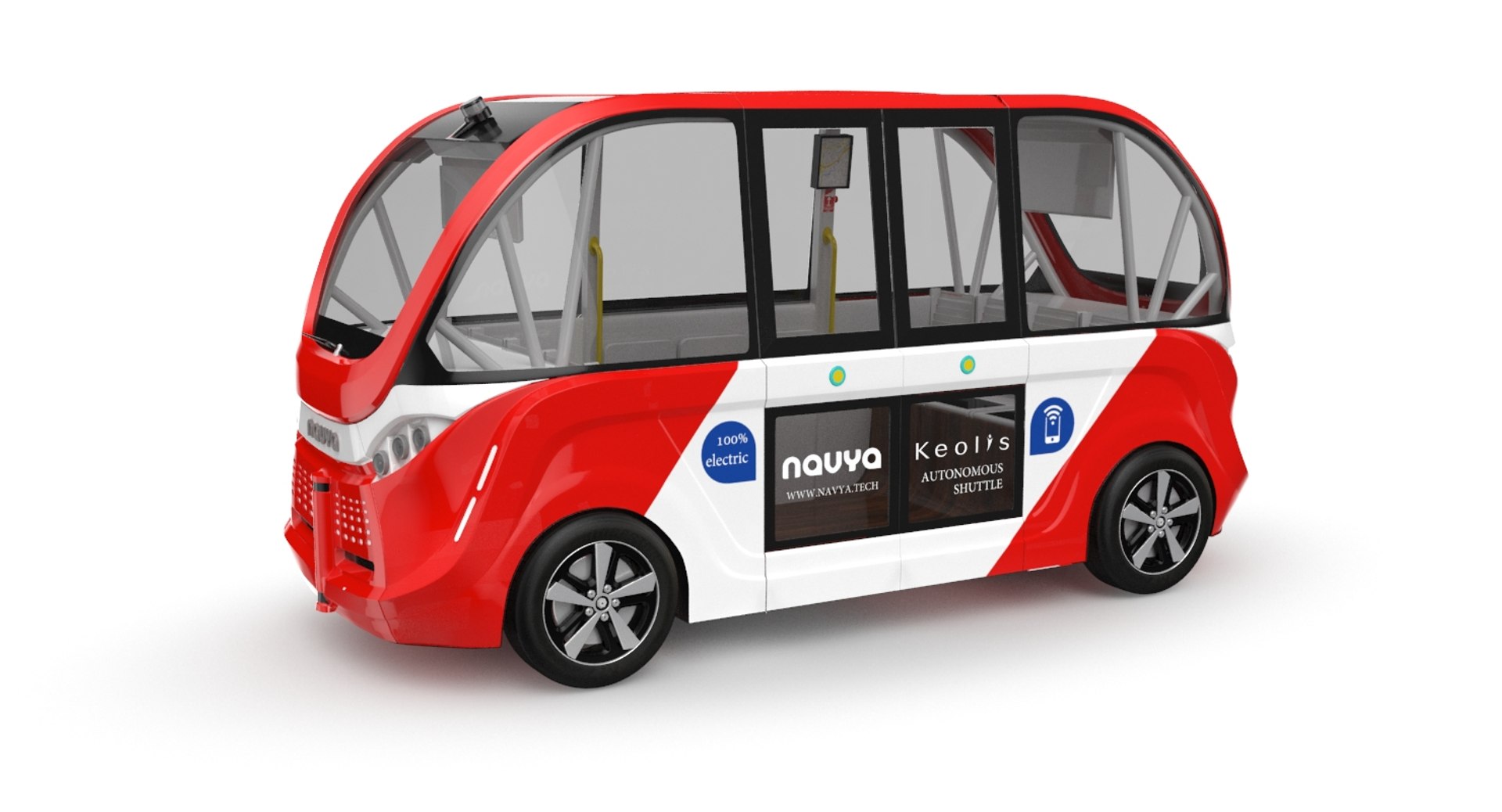 3D Navya Bus - TurboSquid 1262186